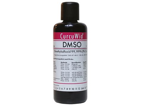 Dimethylsulfoxid DMSO 100ml | curcuwid GmbH