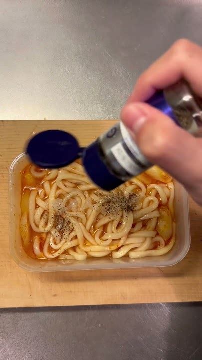 レンチン！ピリ辛うどん！ Youtube