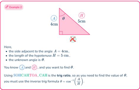 Trig Formulas Math Steps Examples And Questions