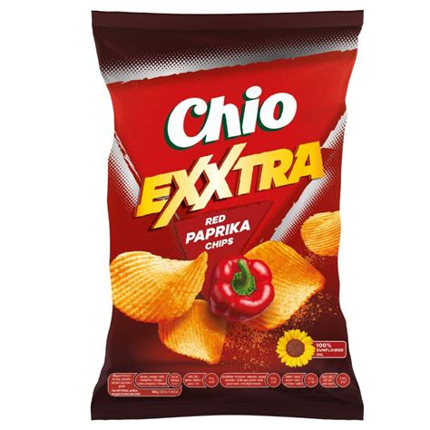 Chio čips Exxtra S Papriko 150 G