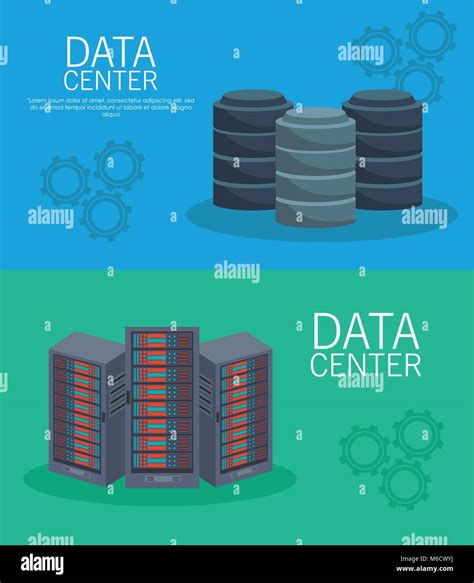 Data Center Technology Stock Vector Image And Art Alamy