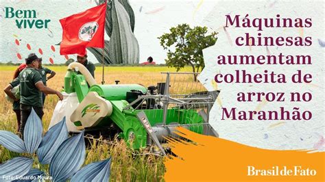 Máquinas Chinesas Aumentam Colheita De Arroz No Maranhão Youtube