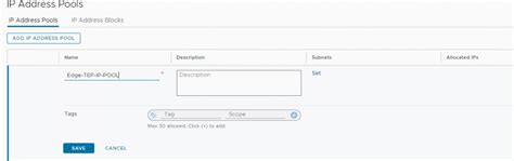 Add Ip Address Pools