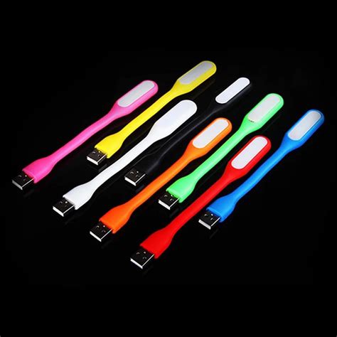Aliexpress Com Buy Pcs Flexible Mini Usb Power Led Lamp Portable Super Bright Usb Led Lights