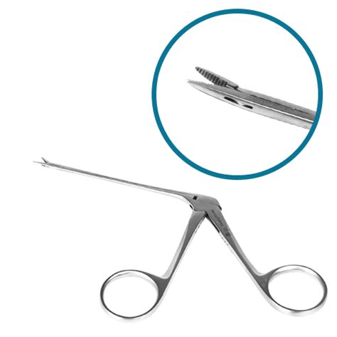 Neozoline Micro Ear Forceps Stainless Steel 40mm Jaw 75mm Length