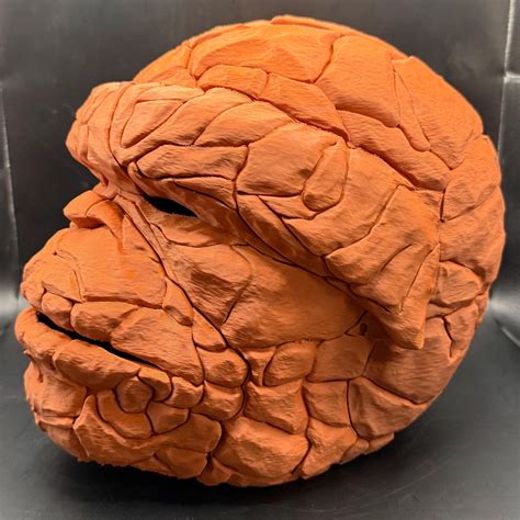 Ben Grimm “the Thing” Mask 3d Printed Fantastic Four Cosplay Helmet