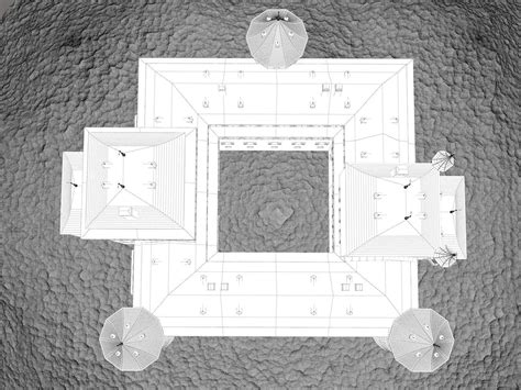 Castle 3d Model Cgtrader