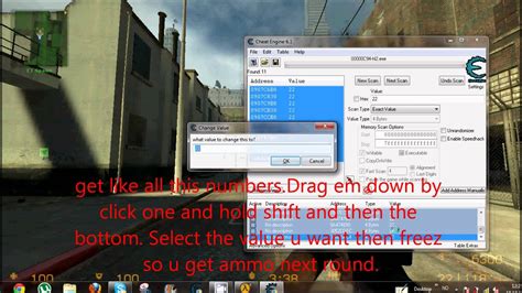 How To Get Unlimited Ammo On Counter Strike Source Cheat Engine YouTube