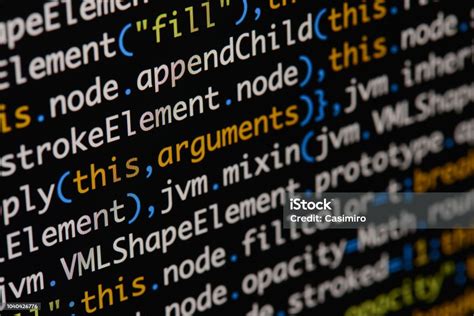 실제 자바 스크립트 코드 화면을 개발입니다 프로그래밍 워크플로 추상 알고리즘 개념입니다 근접 촬영의 자바 스크립트와 Html 코드입니다 Java 프로그래밍 언어에 대한 스톡