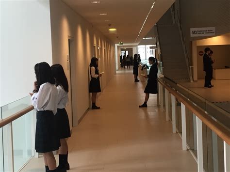 Npt再検討会議 第1準備委員会 ⑧ 高校生派遣団 ウィーン 7日目。発表前 広島女学院中学高等学校