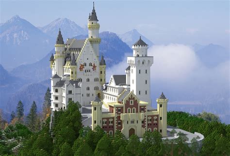 Neuschwanstein Castle Minecraft Map