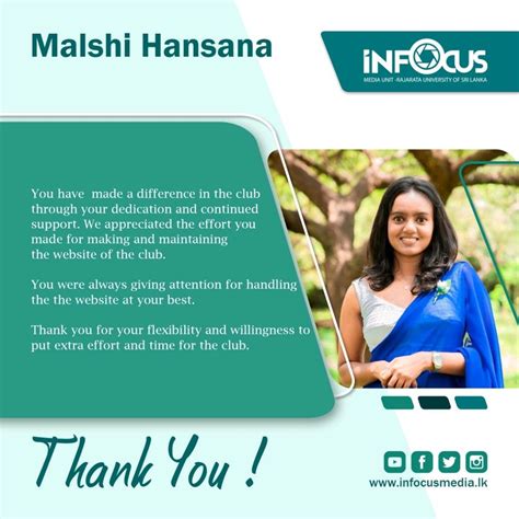 Malshi Hansana Posted On Linkedin