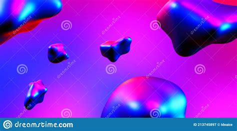 Fluid Color Background Color Flashy Fluid Gradient Shape Element