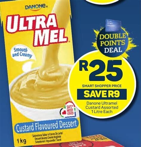 Danone Ultramel Custard Assorted 1 Litre Each Offer At Pick N Pay