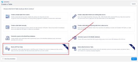 Wp Post Builder Integration Wpdatatables Tables And Charts Wordpress Plugin