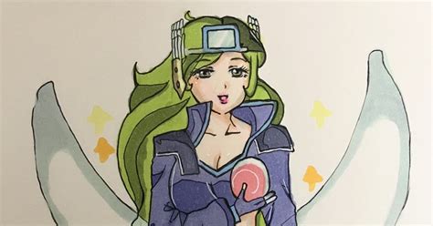 アナログ スペースチャンネル5のうららのポーズを取る各益天女お姉様 まがり竹のイラスト Pixiv
