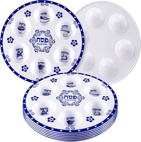 Foilswirl 6 Pieces Passover Seder Plates 12 Inch Philippines Ubuy