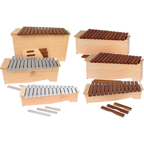 Lyons 6 Piece Orff Instrument Set Woodwind And Brasswind