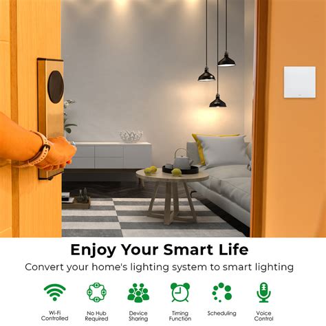 Smart Push Button Light Switch Ener J Smart Home