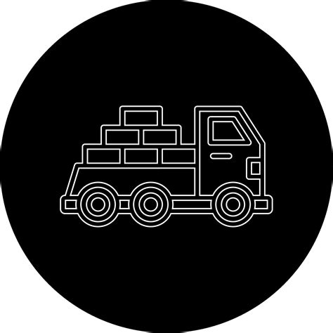 Logistics Delivery Truck Vecto Icon 37950661 Vector Art At Vecteezy