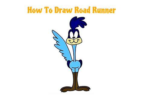 How To Draw Road Runner Jorz Art