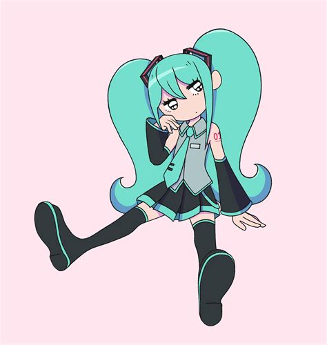 Chibi Miku I Drew Scrolller