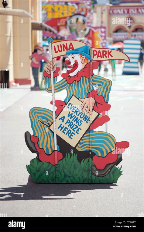 Luna Park Sydney Stock Photo Alamy