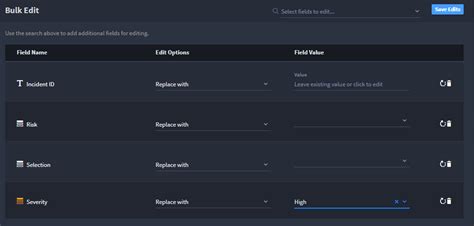 Bulk Modify Records