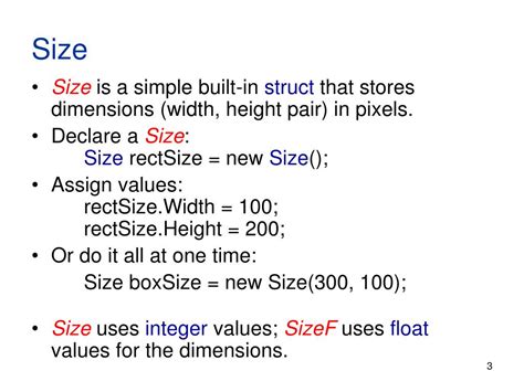 Ppt Essential Data Types And Structures Point Size Rectangle