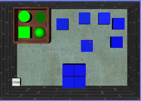 The Cube Moving Prototype With Two Users Represented By A Blue And Red Download Scientific