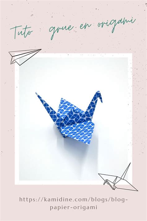 Tuto Grue En Papier Grue En Origami Grue Origami Origami Grue