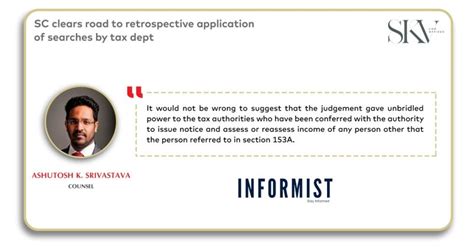 Ashutosh Srivastava On Linkedin Sc Clears Road To Retrospective