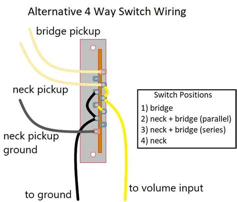 Wiring Diagram For 4 Way Switch Connections