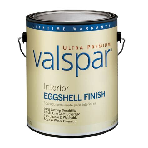 Valspar Ultra Premium Eggshell Tintable Latex Interior Paint 1 Gallon