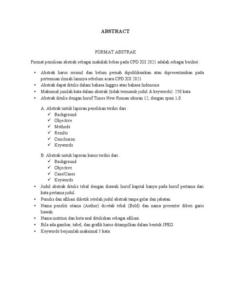 Abstrak Dan Eposter Cpd Xii Pdf