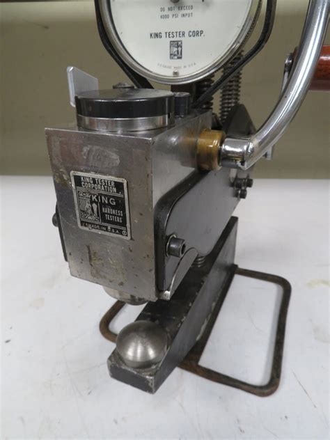 Newage King Test Portable Brinell Hardness Tester Calibrated Ps48