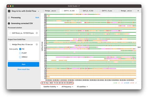 Getting A No Overlap Error Between My 23o File And Gcps In Applanix Pospac And Yellowscan