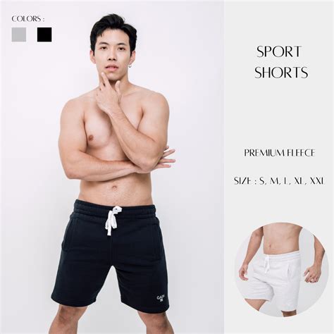 กางเกงขาสั้นออกกำลังกาย Men Training Shorts แบรนด์gain365 Shopee Thailand