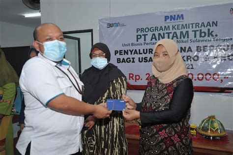 ANTAM UBPN Sultra Salurkan Dana Program Kemitraan Rp 2 56 Miliar