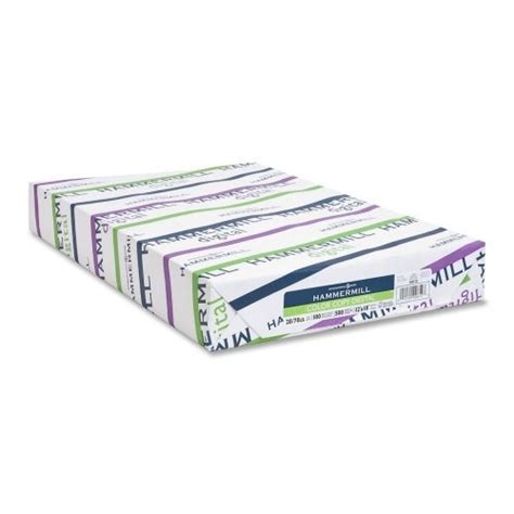 Hammermill Photo White Surface Color Copy Paper Color Paper 28 Lb 12x18 100 Bright 500sh
