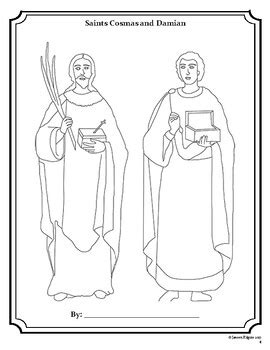 Saints Cosmas And Damian September 26 By Janeen Kilgore TPT