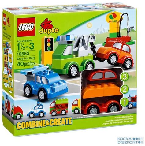 Vásárlás Lego® Duplo Kreatív Autók 10552 Lego Alkatrészek árak