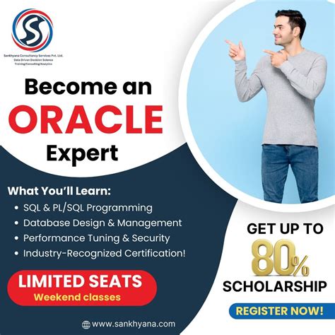 Database Sql Weekendclasses Scholarshipopportunities Oracle Sankhyana Consultancy