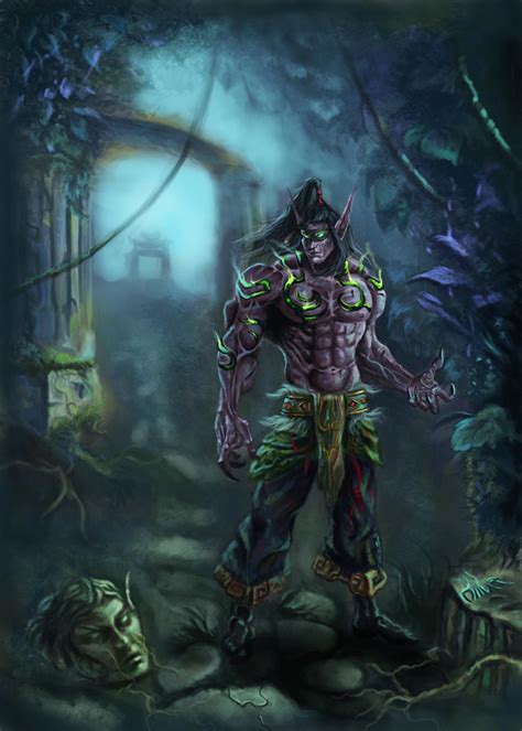 Illidan Stormrage By Omar Atef On Deviantart