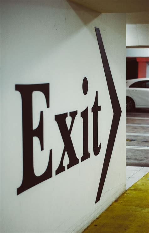 Leaving Exit Small Cloud Of Wisdom
