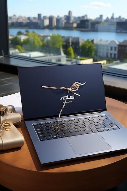 Premium Photo Design Of Asus Zenbook Packaging With A Sophisticated