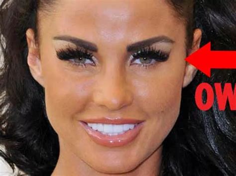False Eyelashes Gone Wrong