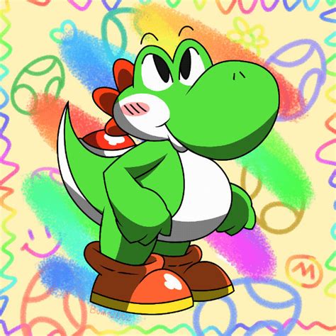 A Yoshi Color Exploshi By Bumpadump2002 On Deviantart