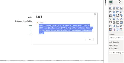 Error In Loading Odata In Power Bi Developers Commcare Forum
