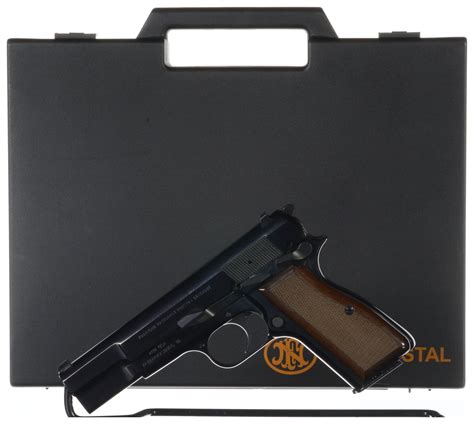Fabrique Nationale High Power Sfs Pistol With Case Rock Island Auction